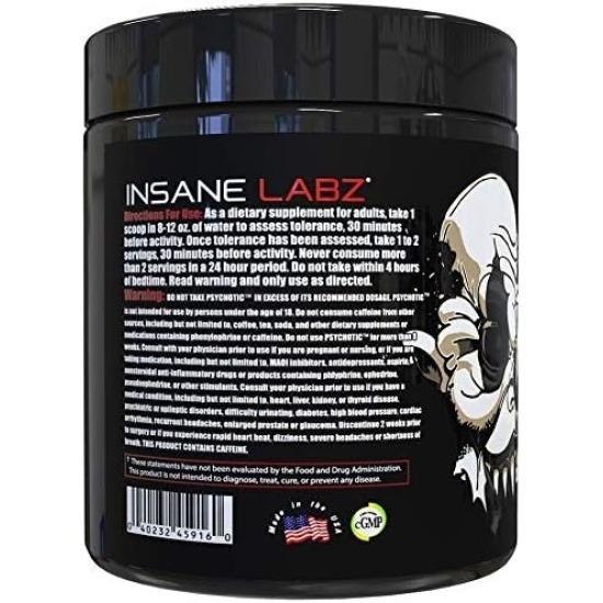 Insane Labz Psychotic Black (35 servings) - Muscle Mania Club