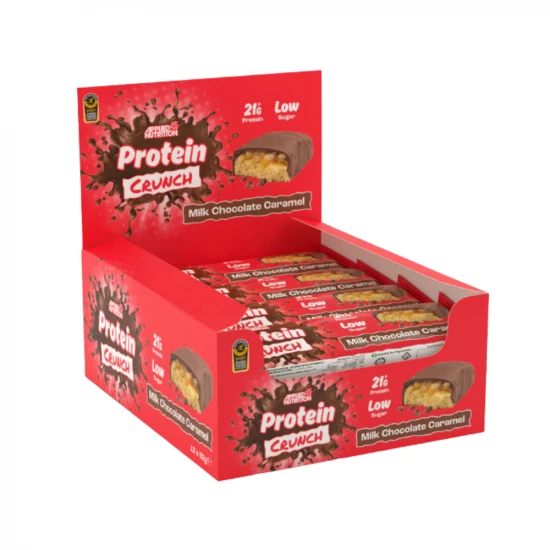 Protein Crunch Bar (12 bars) | Muscle Mania Club